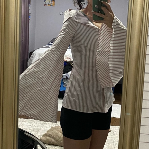 Caroline Constas | Tops | Caroline Constas Shirt Xs | Poshmark